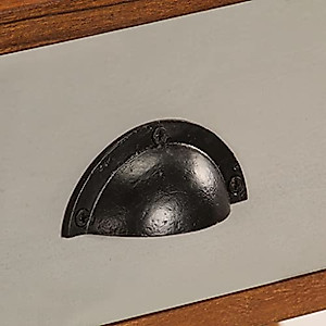 ULUYYUC Writing Desk,Computer Desks Home Office Desk Sit-Stand Desks with Drawers Suitable for Home, Office, Bedroom, Conference Room, etc 43.3"x19.6"x35.4" Solid Acacia Wood