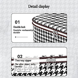 Large Capacity Clothes Storage Bag, Closet Organizers and Storage Under Bed Storage Containers Box for Bedding, Comforters, Foldable Organizer with Reinforced Handle, Sturdy Zippers,180L