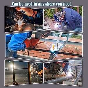 HONE Stick Welder, 110V/220V Actual 140Amp ARC Welder Machine, IGBT Inverter Digital Display LCD Welding Machines with Hot Start Arc Force Anti-Stick, High Efficiency for 1/16"-1/8" Welding Rod.