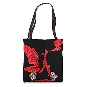 Fairycore Aesthetic Fairy Core Soft Grunge Mushroom Tote Bag