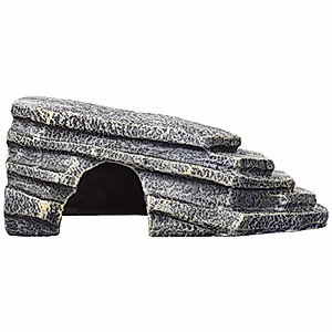 Zilla Herp Hotel, Grey, Medium, Natural