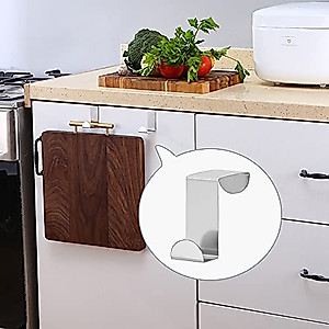 Ldirect 5 Pcs Z Shaped Hooks Hangers Stainless Steel Hanging Hooks Hangers for Kitchen, Bathroom