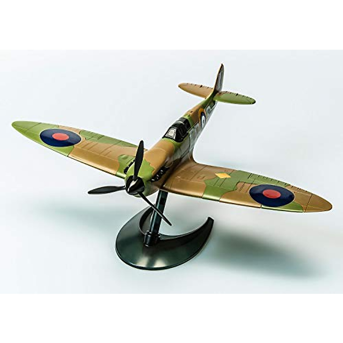 Airfix Quickbuild Supermarine Spitfire Airplane Brick Building Plastic Model Kit J6000 Brown