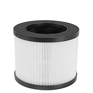 2-Pack Replacement Filter for Air Purifier, 3 in 1 with Pre-filter, H13 True HEPA Filter & Activated Carbon Filter