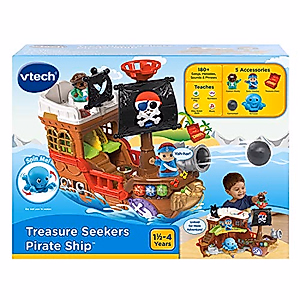 VTech Treasure Seekers Pirate Ship, Online Version , Brown