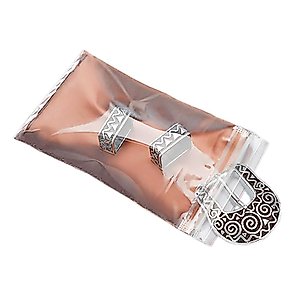 Anti-Tarnish Poly Zip Lock Bags, 6 by 6 Inches, Pack of 10 | PKG-606.80
