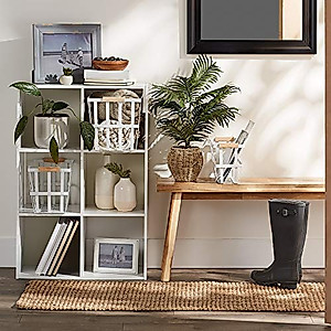 DII Urban Metal Basket Contemporary Storage Container, White, Basket Set, 3 Piece