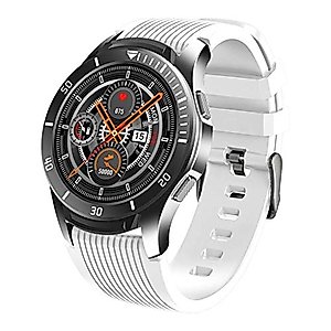 XXXDXDP Full Touch Smart Watch Men Women Waterproof SmartWatch Blood Pressure Heart Rate Monitor Detection Sports Fitness Watches (Color : D)