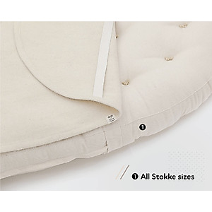 Home of Wool Washable 100% Wool Crib Mattress Waterproof Protector/Puddle Pad - 28 x 52? (71 x 132 cm)