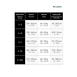 RELAXSAN Basic 750 (2 Pairs - Black 3/L) - light support knee high socks 10-15 mmHg, 100% Made in Italy