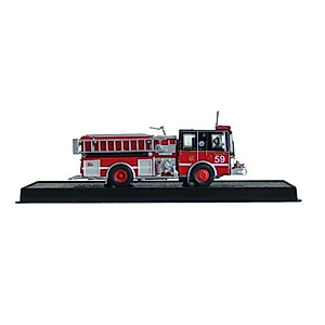 Luverne Pumper Fire Truck Diecast 1:64 Model (Amercom GB-17)