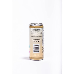 Culturi Organic Canned Coffee - All Natural Non-GMO Cold Brew Coffee with Whole Milk and Cane Sugar - Cafe Con Leche - Preservative Free, Shelf Stable, Best Served Cold (12 Pack of Cans)