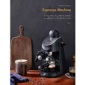 Yabano Espresso Machine, 3.5Bar Espresso Coffee Maker, Espresso and Cappuccino Machine with Milk Frother, Espresso Maker with Steamer