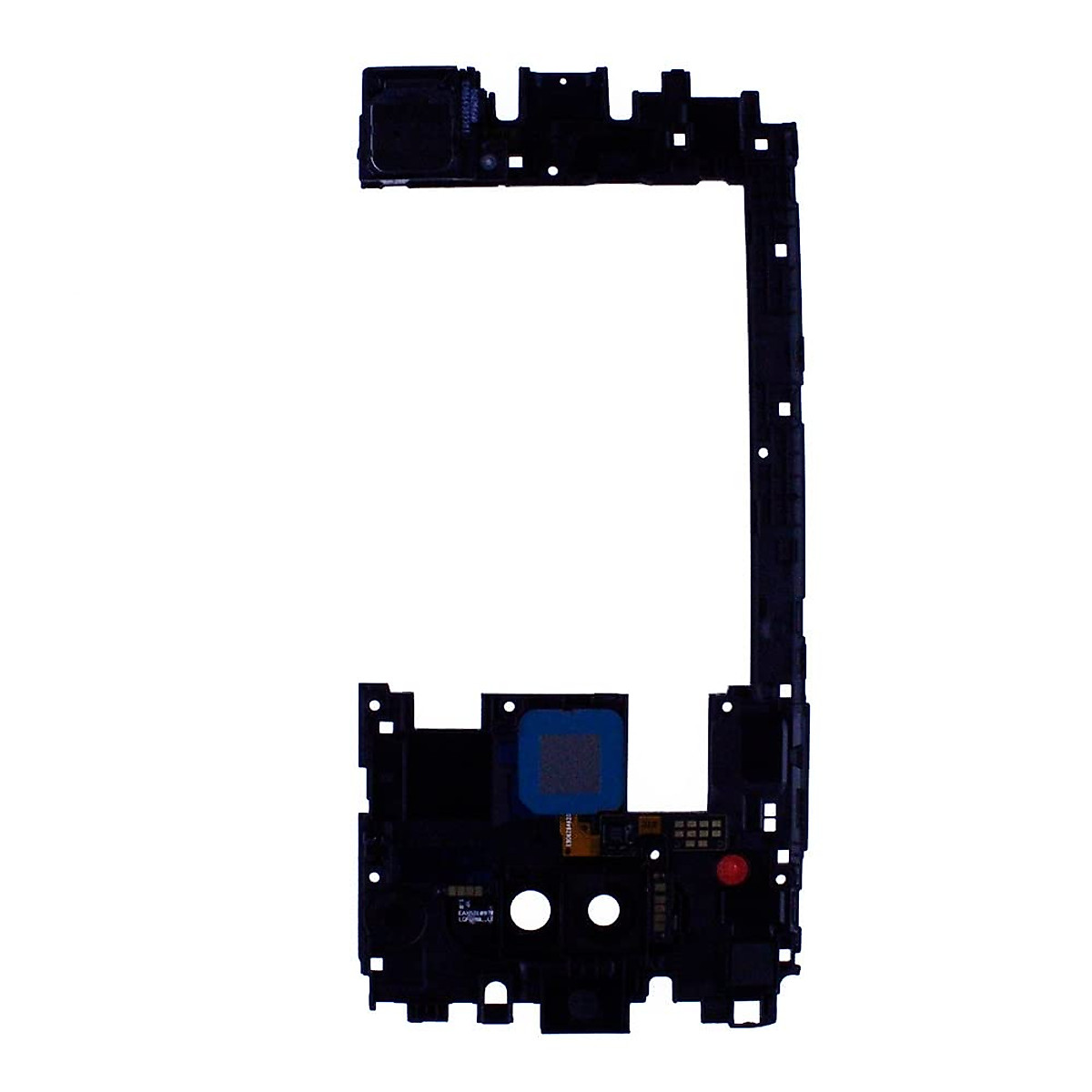 Housing (Mid Frame with Camera Lens) for LG V20 (Black) with Separator Card