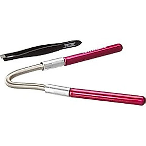 Tweezerman Smooth Finish Facial Hair Remover with Free Tweezerette, Pink