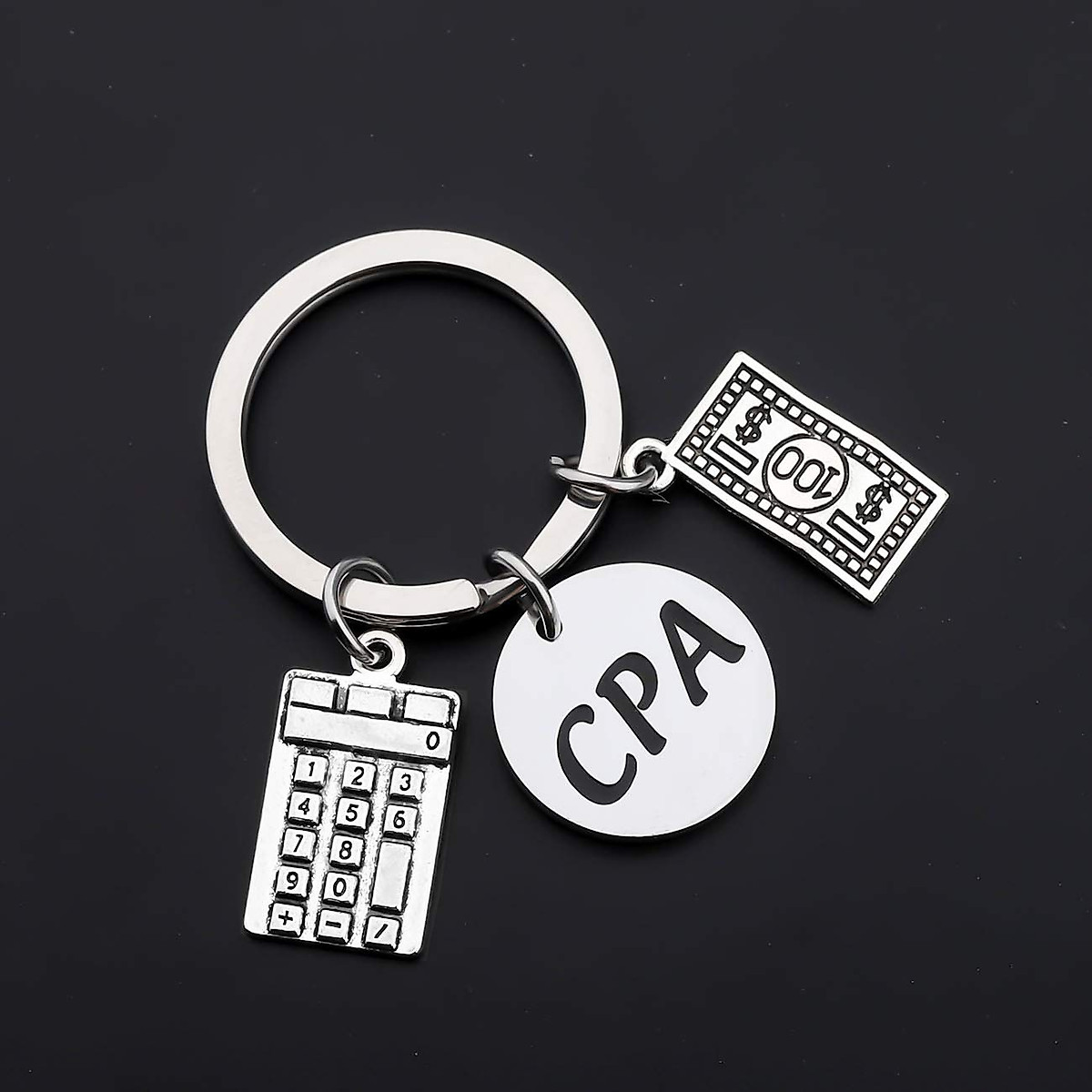Gzrlyf CPA Keychain CPA Gifts Certified Public Accountant Gifts Coworker Employee Appreciation Gifts (Keychain)
