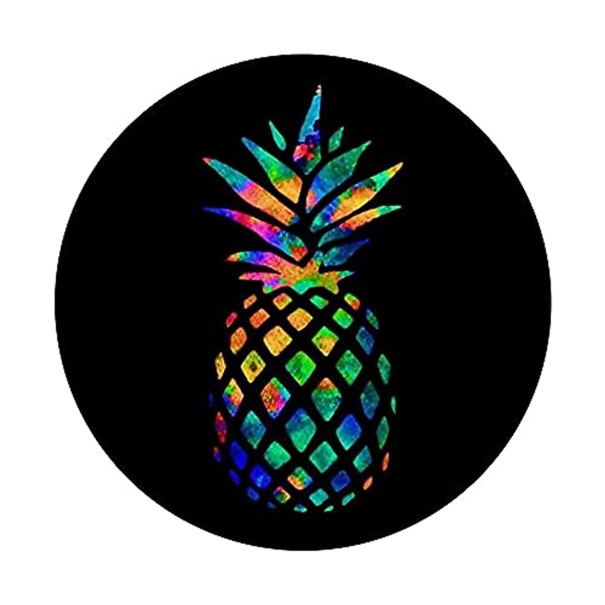 Pineapple Tropical Fruit for Summer Vibes Lovers PopSockets Swappable PopGrip