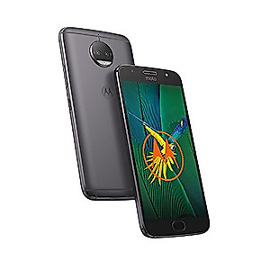 Motorola Moto G5S Plus XT1805 Dual-SIM 32GB (GSM Only, No CDMA) Factory Unlocked 4G/LTE Smartphone - International Version (Lunar Grey)