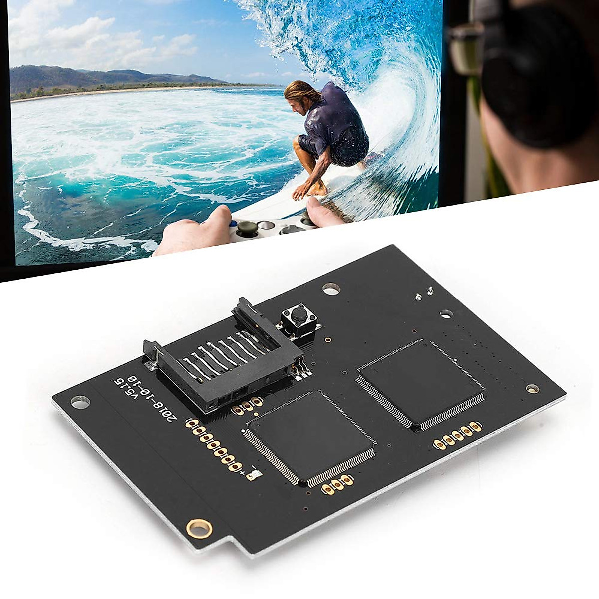 Optical Drive Simulation Board, Game Machine Optical Drive for SEGA Optical Driver Simulation Board, to Run The Original for GDI Mirror