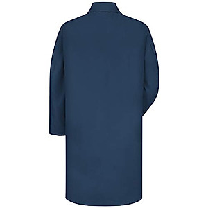 Red Kap mens Exterior Pocket Original Medical Lab Coat, Navy, 50 US