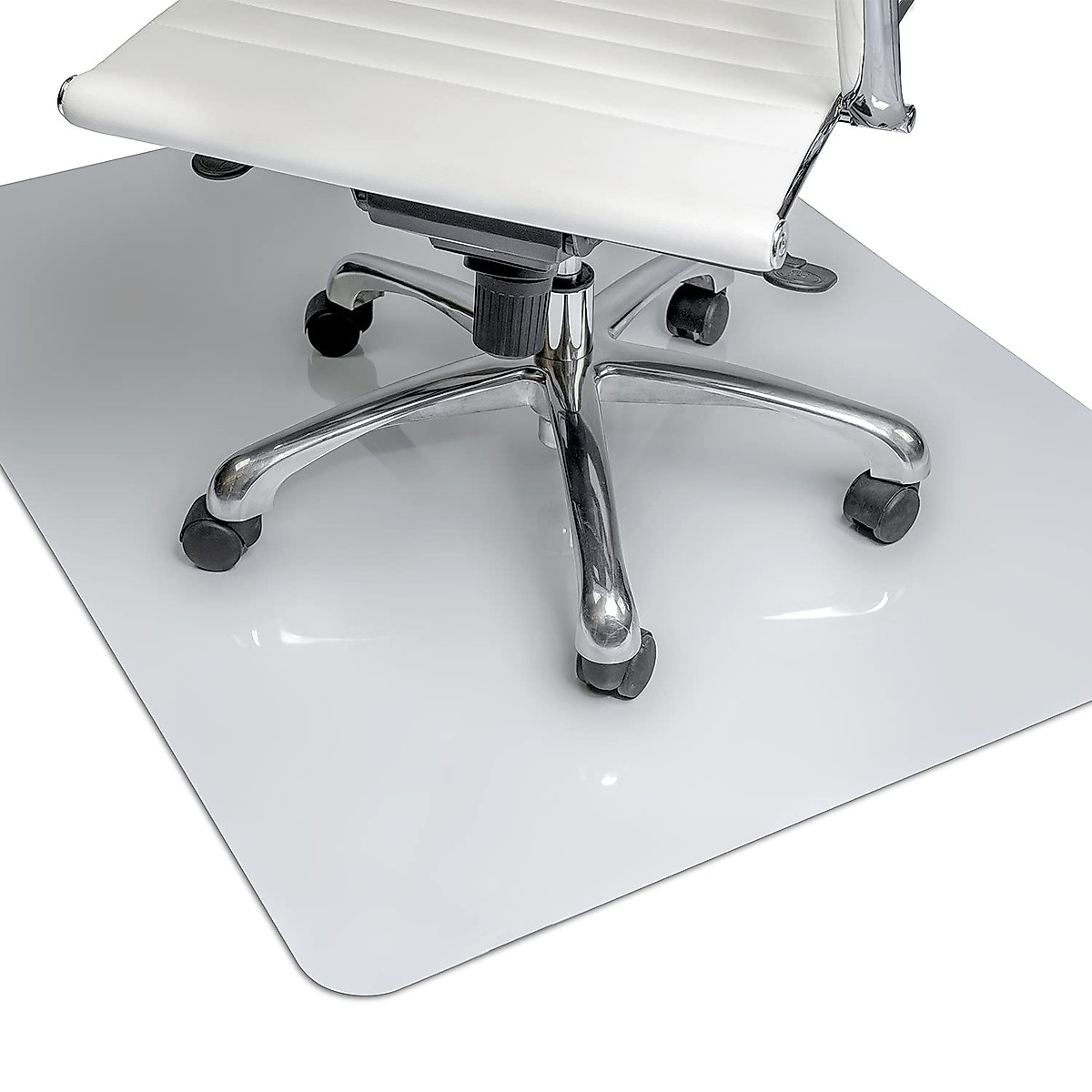 Oculus by Dimex Polycarbonate Office Chair Mat for Carpet and Hard Floors, 36" x 48" x 0.06" Mat, Clear Mat for Office Chair, Protects Floors Under Home Office Computer Desk, Ships Flat, Clear