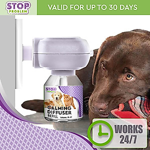 Beloved Pets Pheromone Calming Diffuser Refill 2 Pack for Cats with Long-Lasting Relax Effect - Enhanced Formula of Anxiety Relief - Stress Prevention for Pets (Diffuser not Included)