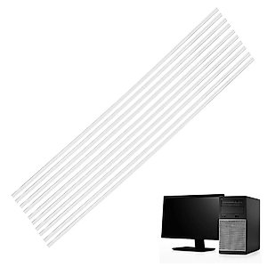1000MM 10,20x14MM Water Cooling Tube, PETG Colorful Acrylic Water Cooled Pipe Fitting for Computer Color & Quantity Optional Transparent 10pcs