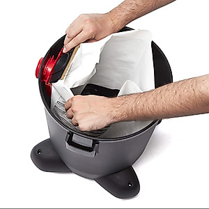 MULTI FIT Wet Dry Shop Vacuum Bags VF2005 General Dirt Dust Collection Bag for Most 10 Gallon to 14 Gallon Shop-Vac Branded Wet Dry Vacuum Cleaners (3-Pack)