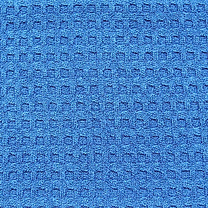 Viking Car Care 912400 Waffle Weave Drying Towel - 7 Square Feet, Royal Blue