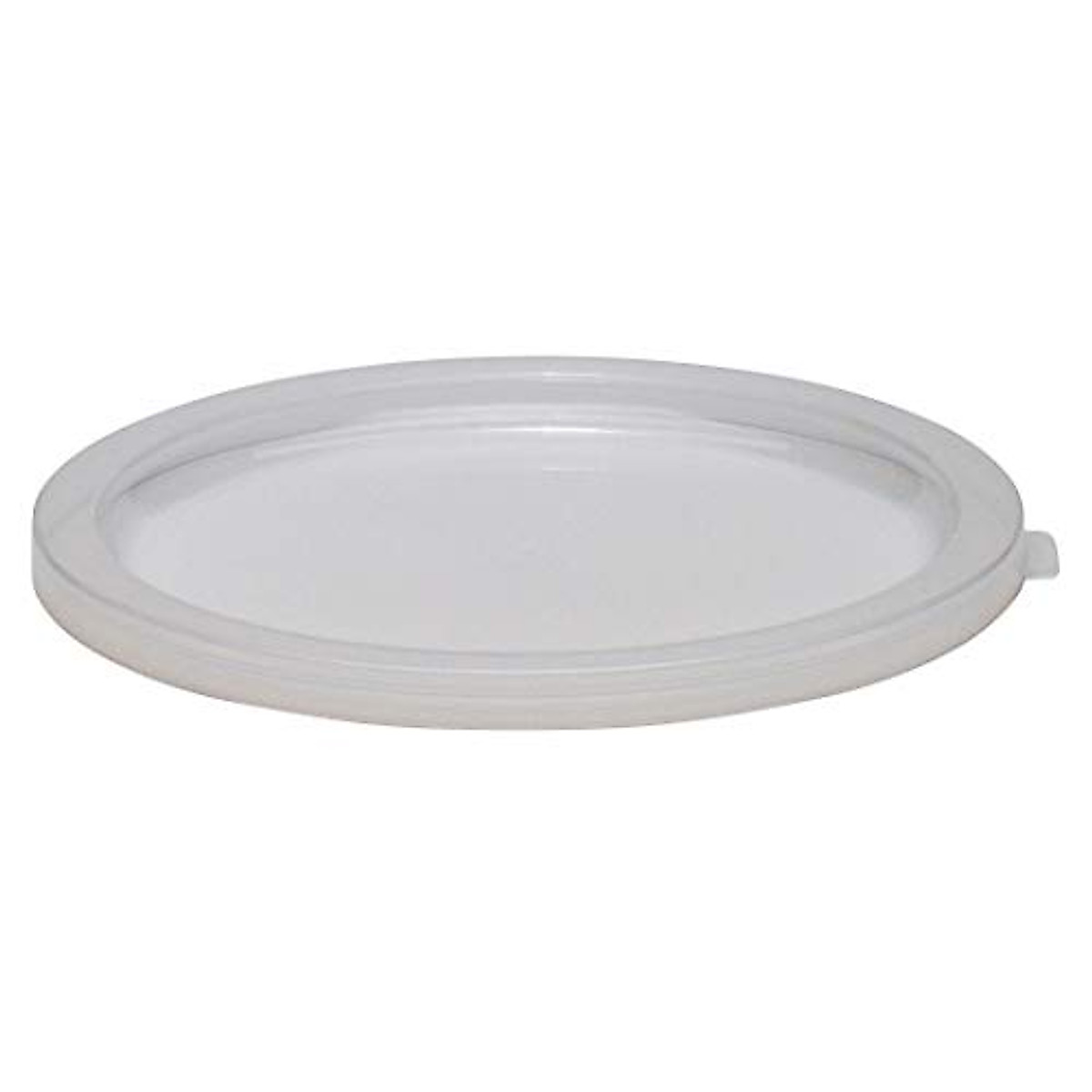 Cambro RFSC6148 Round Storage Container Lid, 6 and 8 Quart, White (Pack of 12)