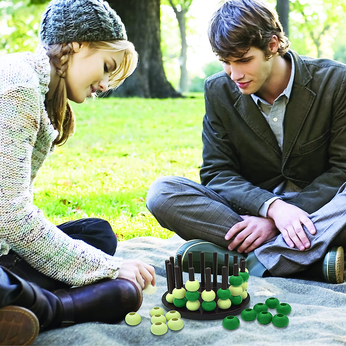 University Games Eternas Strategy Game, 08445, Wood