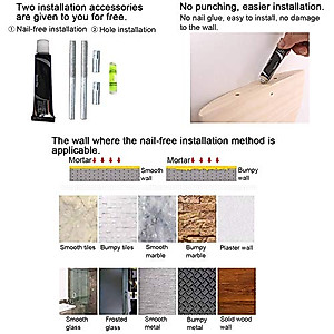 Hawgeylea Rustic Wood Floating Shelves, Wall Mounted Storage Shelf Hanging Decorative Rack Display Ledge for Farmhouse Bathroom Bedroom Living Room Decor Office Kitchen (Brown,Set of 5)