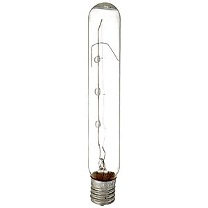 Sylvania 18152 40-Watt Clear Tubular Intermediate Base Incandescent T6.5 Bulb 1 Count (Pack of 1)