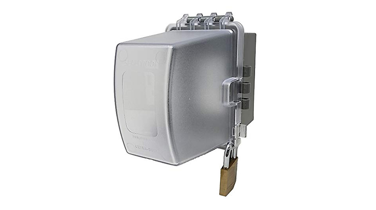 Sealproof Weatherproof Electrical Outlet Cover - Lockable & UL Compliant