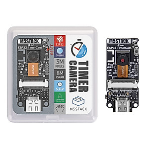 MakerFocus ESP32 Camera Module WiFi Board: 3MP OV3660 Timer Webcam ESP32-cam Development Board Image Transmission Supports UART Communication Programmable M5Burner Firmware Burning Tool