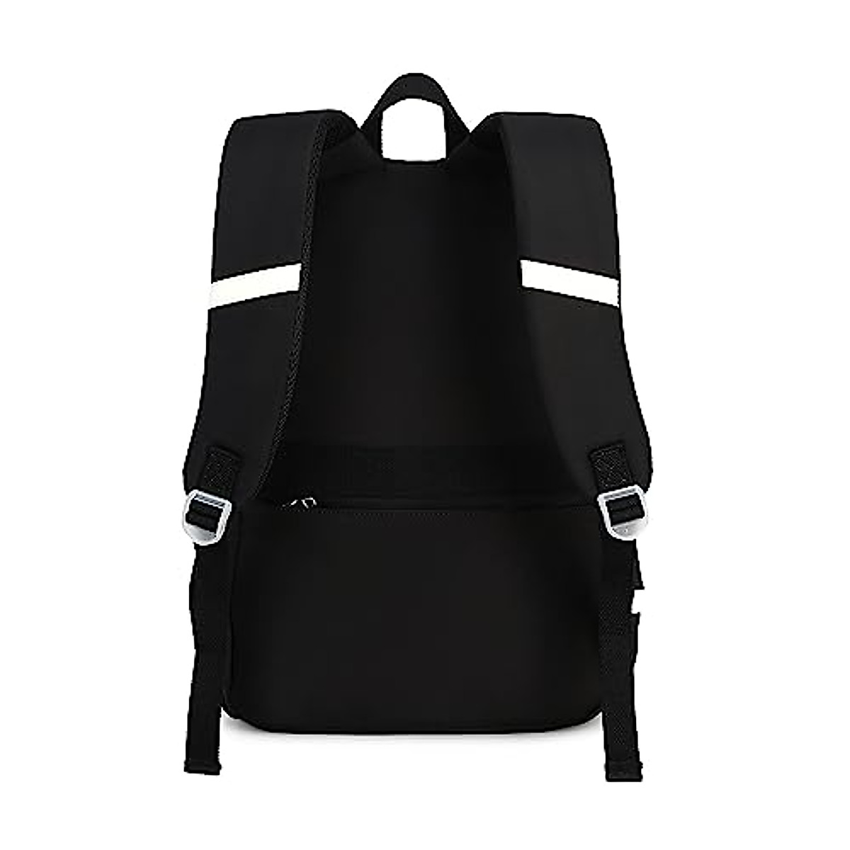 Jaygulf Waterproof Women Backpack Fashion Girl Travel Daypack Black