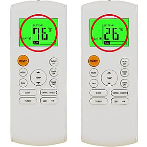 Replacement Remote Control for Midea Rient Kaysun AC Air Conditioner RG57B1/BGE RG57B/BGE RG57A6/BGEF RG57A6/BGEF