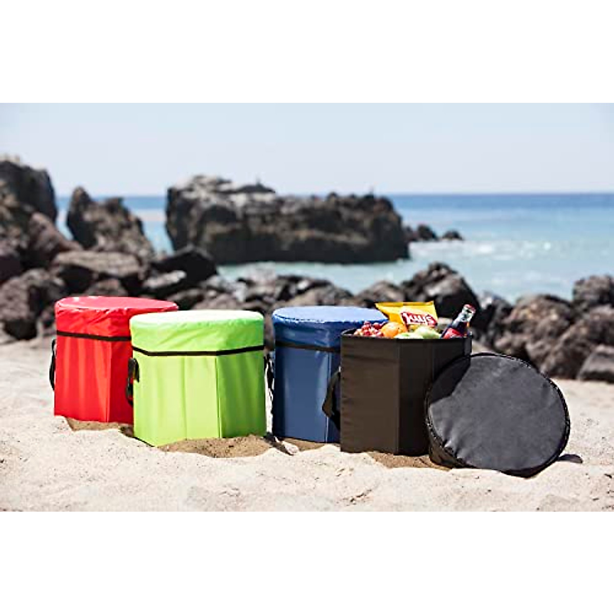 Black Minnesota Vikings 12 Quart Bongo Cooler