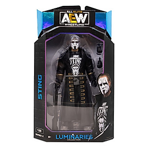 All Elite Wrestling - 6-Inch Sting Figure with Accessories - AEW Unmatched Collection Series 2 - Luminaries