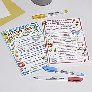 Sharpie S-Note Creative Colouring Marker Pens | Highlight, Write, Draw & More | Assorted Pastel Colours | Chisel Tip | 6 Count