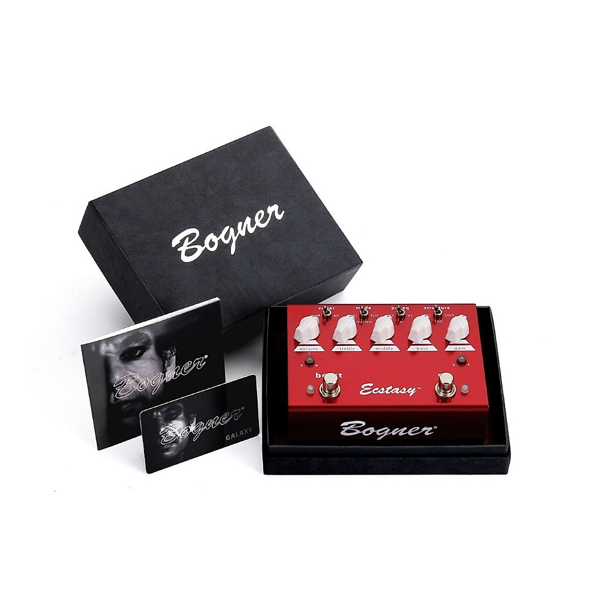 Bogner Ecstasy Red Overdrive/Boost Guitar Effects Pedal
