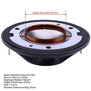 SPATHIPHYLLUM Speaker Diaphragm for Peavey RX14, 8 Ohm, D-RX14, PR10, PR12, PR12D, PR15, PR15D, PV112, PV115, PV115D, PV215, PV215D, PVX12, PVXp12, PVX15, PVXp15 and Many Others