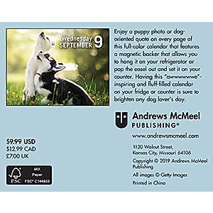 Puppies 2020 Mini Day-to-Day Calendar