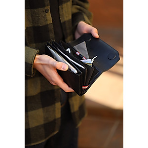 ALL IN ONE WALLET (BLACK, ALL IN ONE with Elastic)