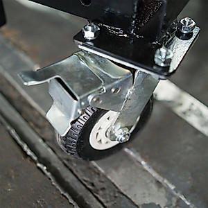 Titan Attachments Heavy Duty Rolling Platform Base with Fork Pockets 2,500 Capacity