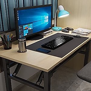 Computer Desk,47" Modern Simple Style Folding Tables,Home Office Writing Desk, Space Saving Foldable Table, No Install Needed