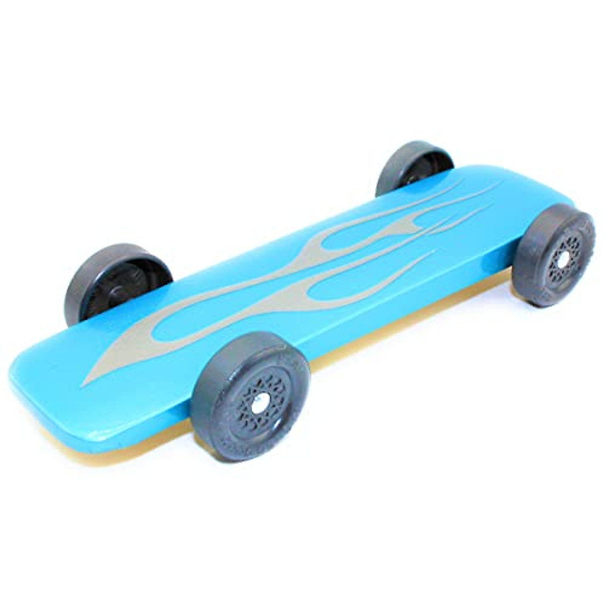 Maximum Velocity Pinewood Car Kit | Includes BSA Speed Wheels, Speed Axles, Graphite & Tungsten Weight | Wing Car Derby Car Kit