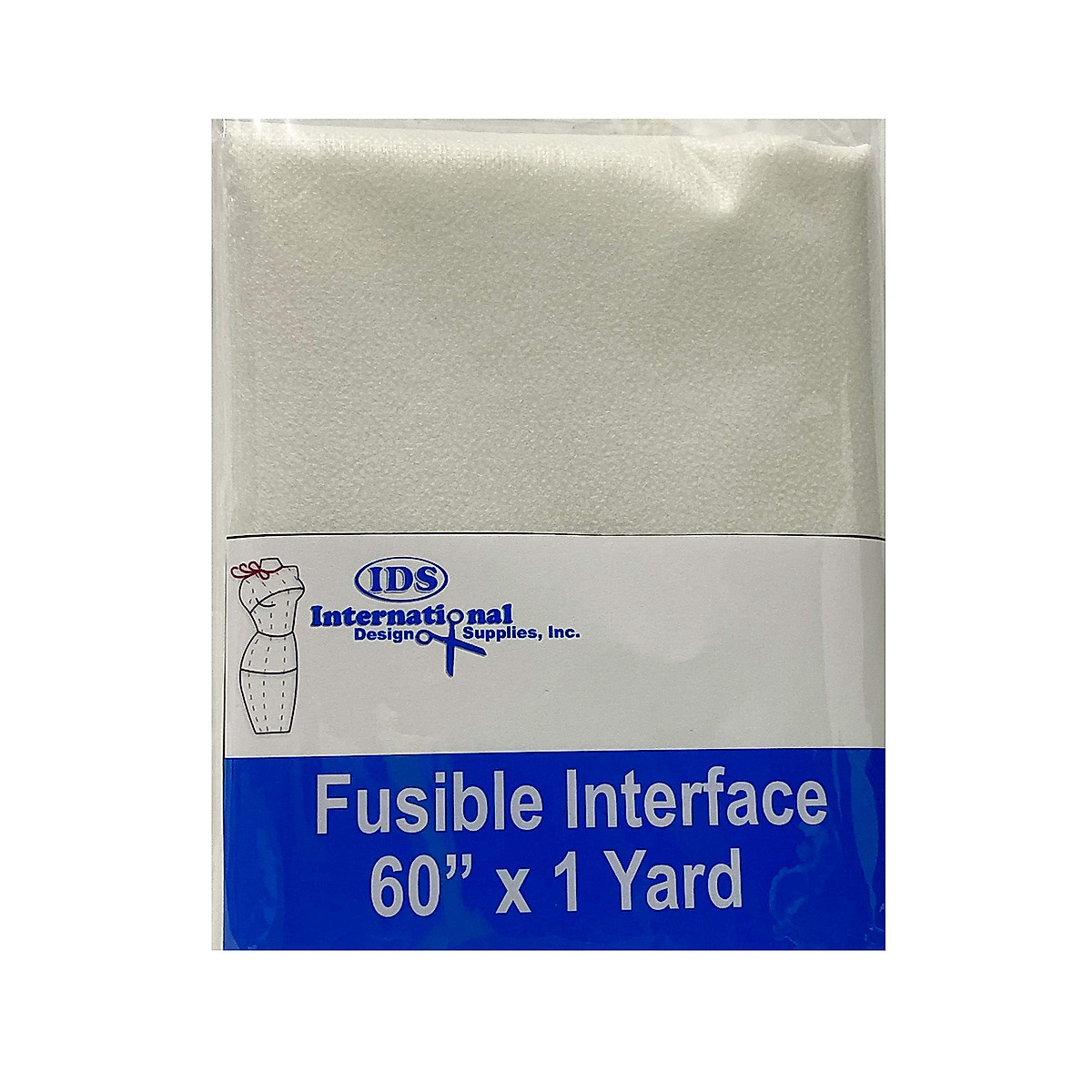 White Fusible Mid-Weight UF363 Interfacing 36"X60" NONWOVEN 1 Yard of fusing Medium Fabric- IDS INTERNATIONAL DESIGN SUPPLIES