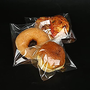 240Pcs Self Sealing Cellophane Bag 3x5 Inches 1.4 Mils Small Clear Plastic Bags Reusable Self Adhesive OPP Bags for Candy, Bakery Cookie, Treat, Jewelry, Cards