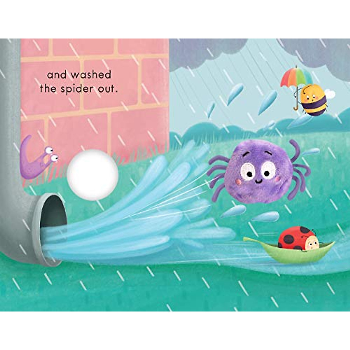 Itsy Bitsy Spider - Children's Finger Puppet Board Book